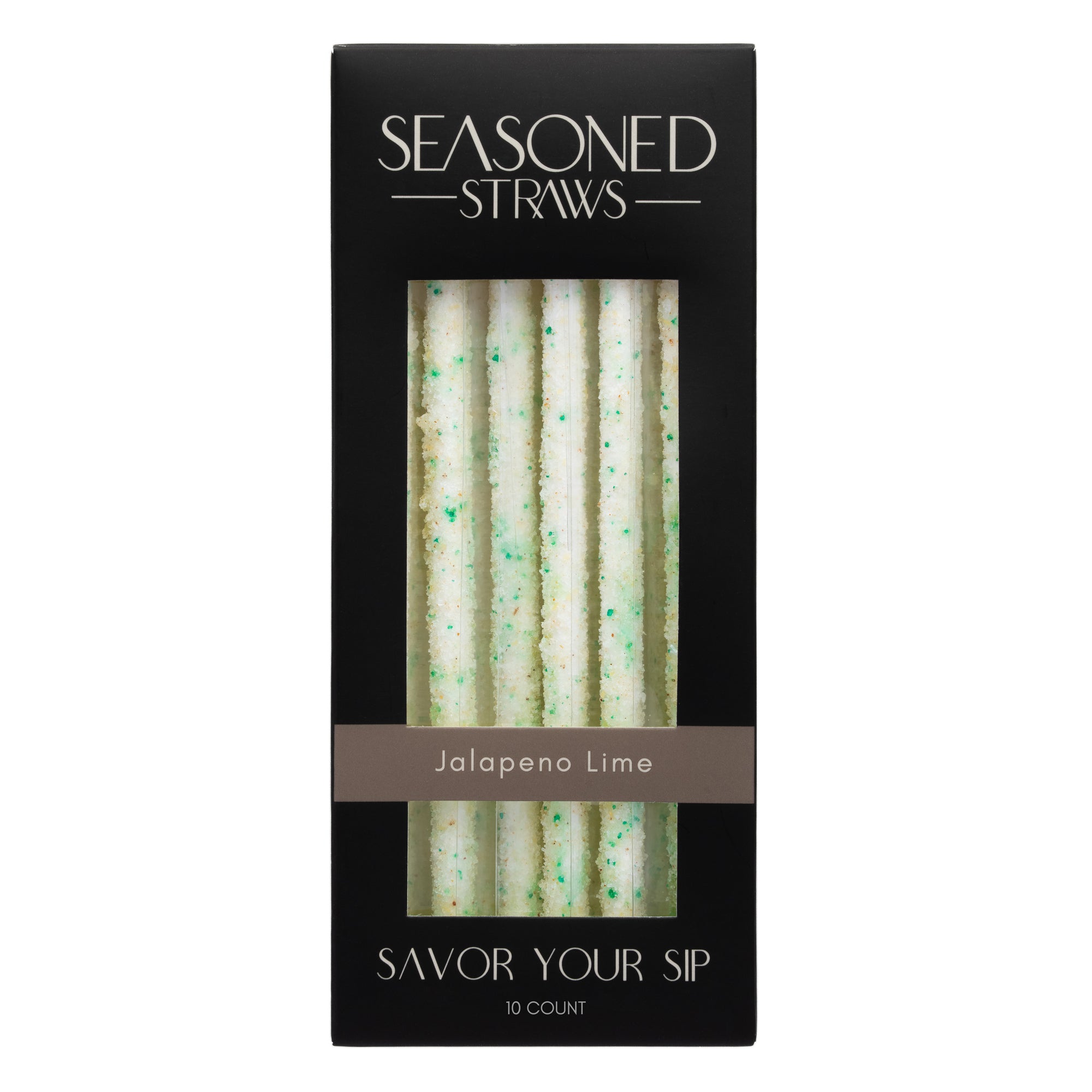 Jalapeno Lime 10ct. – Seasoned Straws