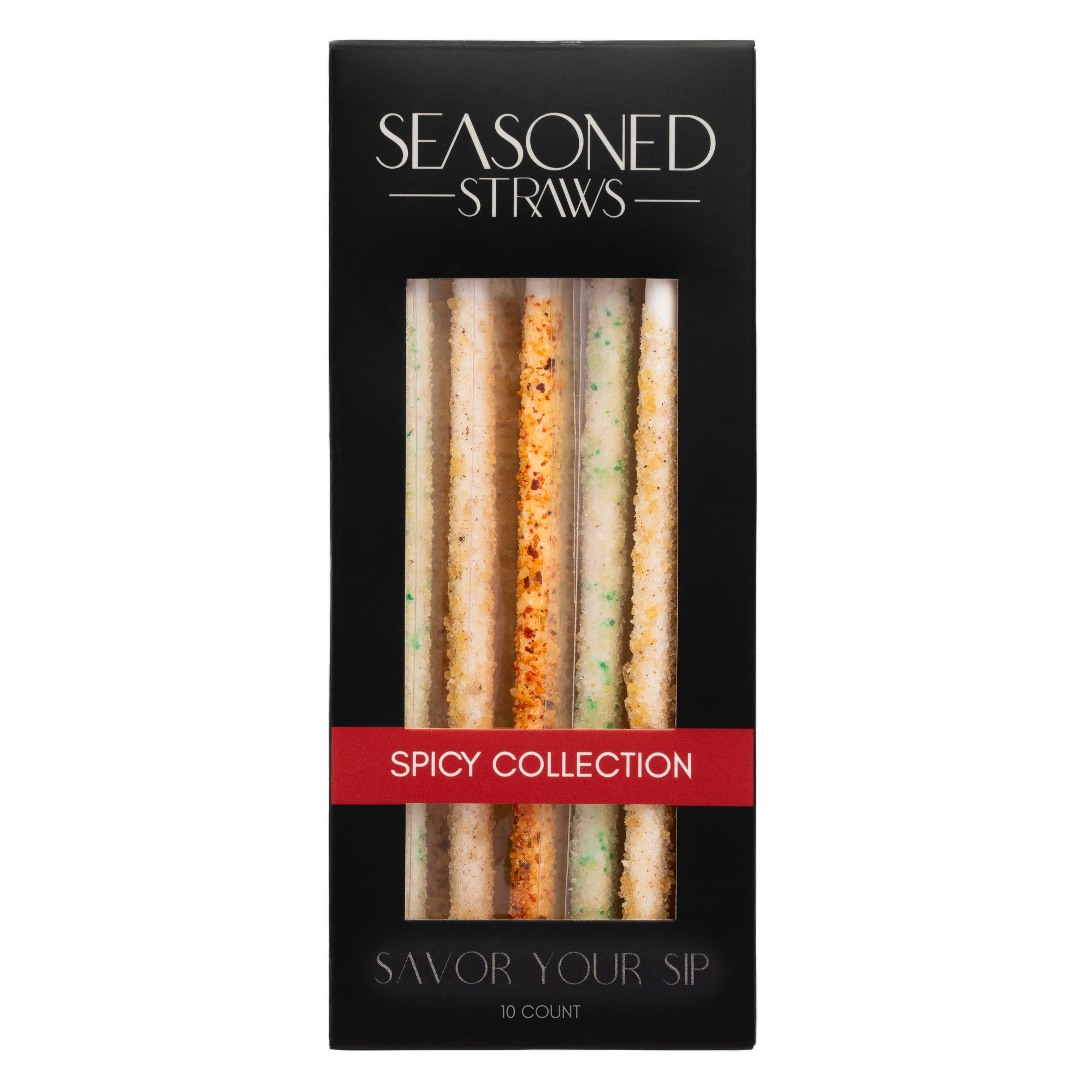 Spicy Collection 10ct. – Seasoned Straws